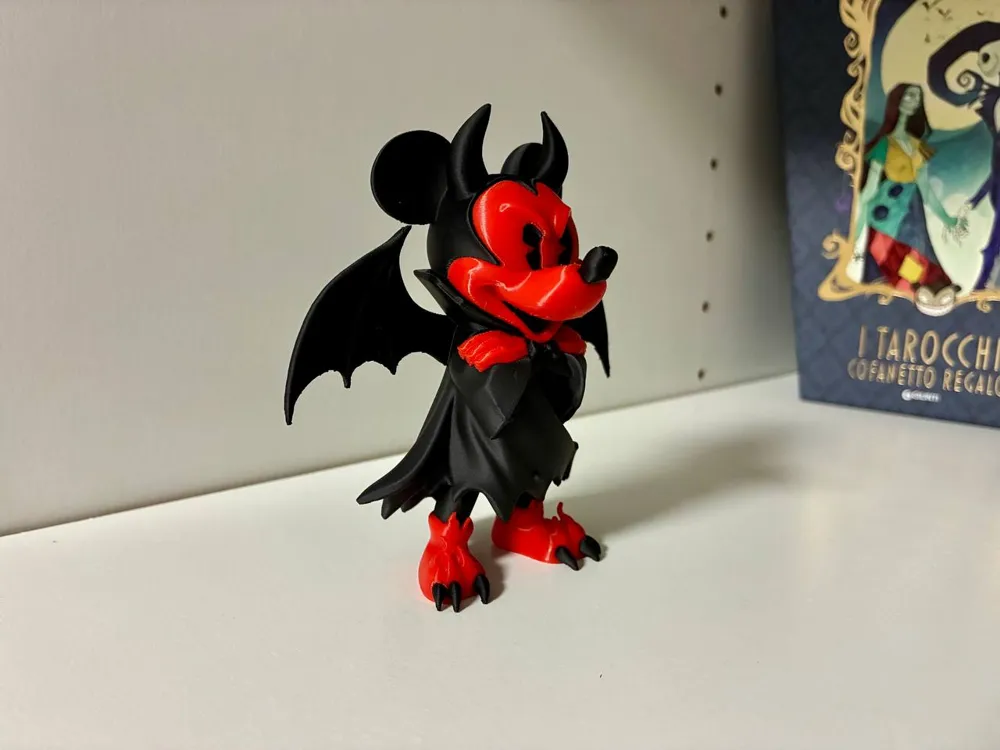 Mickey mouse devil - Halloween by lucamoretti86 MakerWorld: Download ...