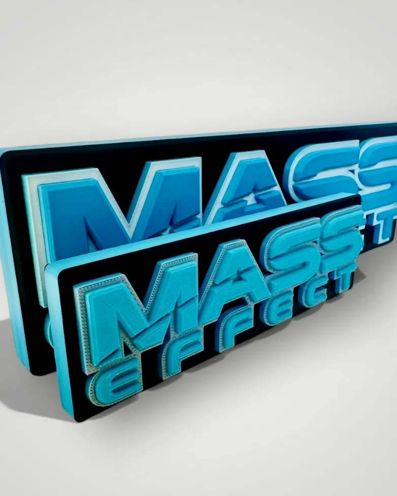 Mass Effect Logo By Hylijan Makerworld