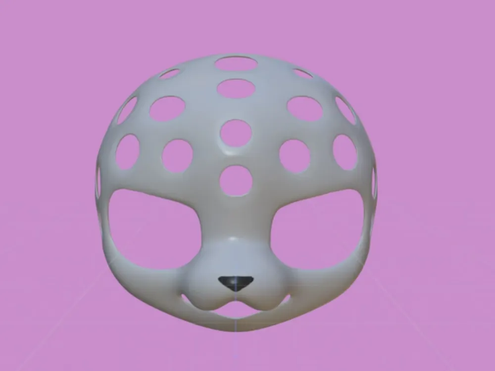Fursuit J-style Open Source Skull V2 - Free 3D Print Model - MakerWorld