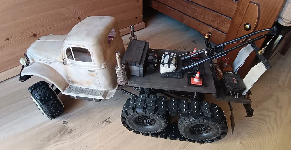 RC 1/10 6x6 스노우 트랙 - SNOW CHAINS - 무료 3D 프린트 모델 - MakerWorld