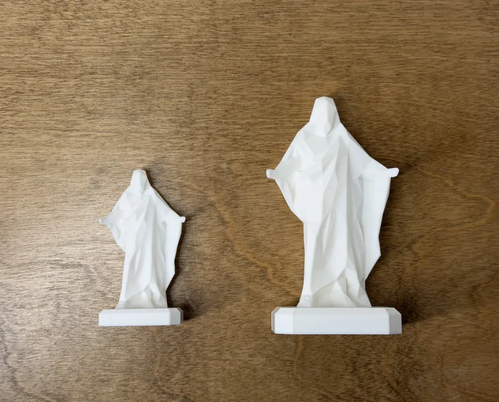 Christus Statue - Low Poly - Free 3D Print Model - MakerWorld