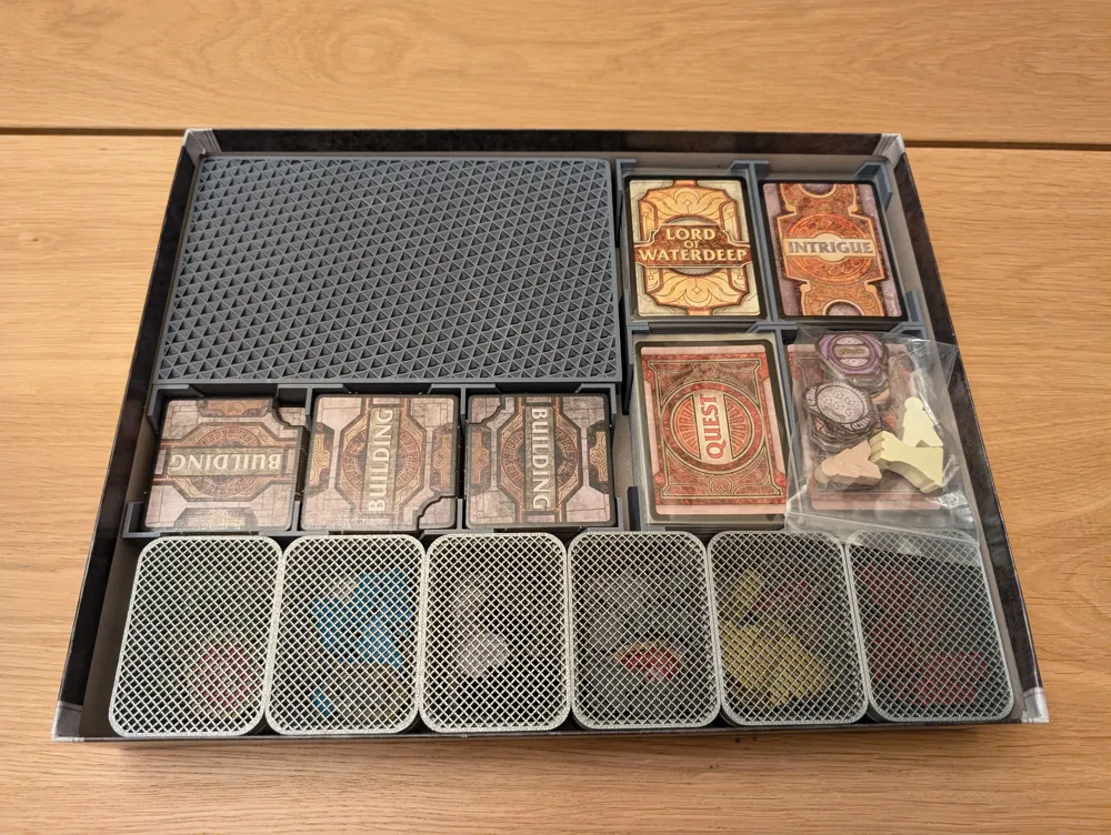 Lords of Waterdeep Minimimalist Organizer by PandaruExpress MakerWorld ...