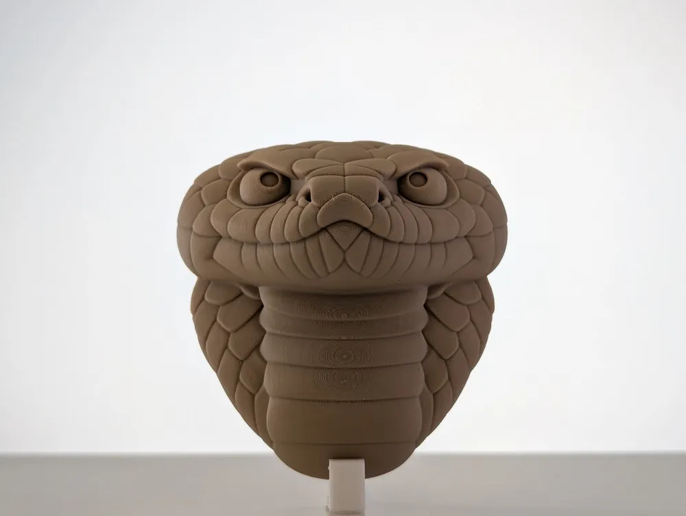 Snake Head – Ready‑to‑Hang Wall Sculpture by yap MakerWorld: Download ...