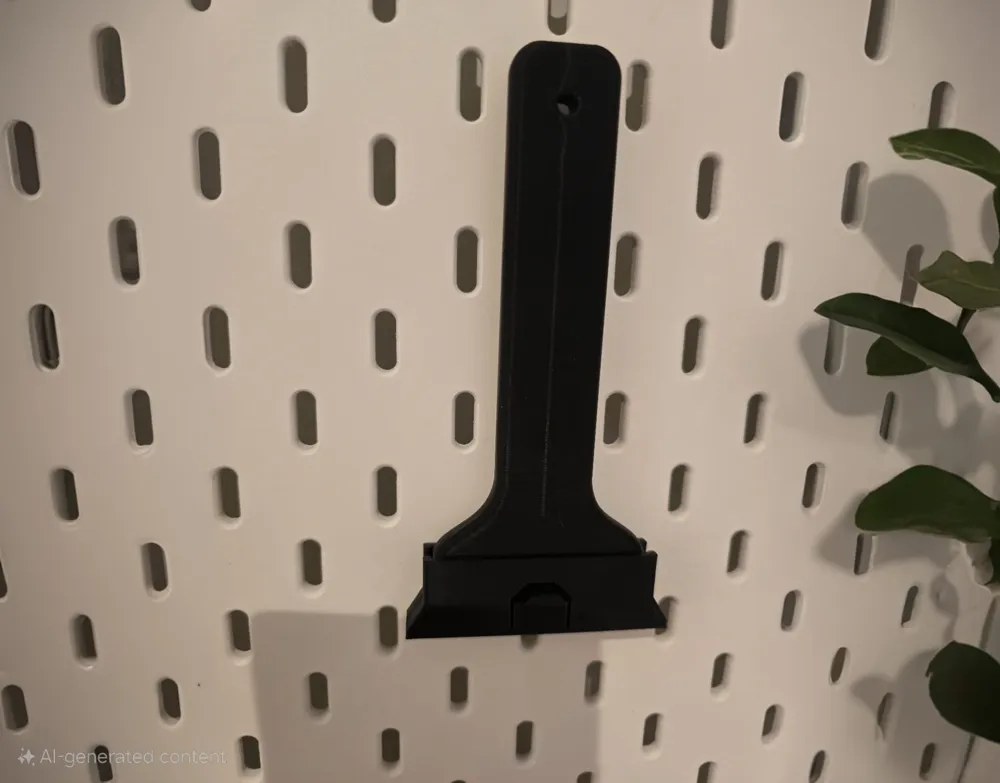 Stanley blade scraper with SKADIS mount by Toogle - MakerWorld