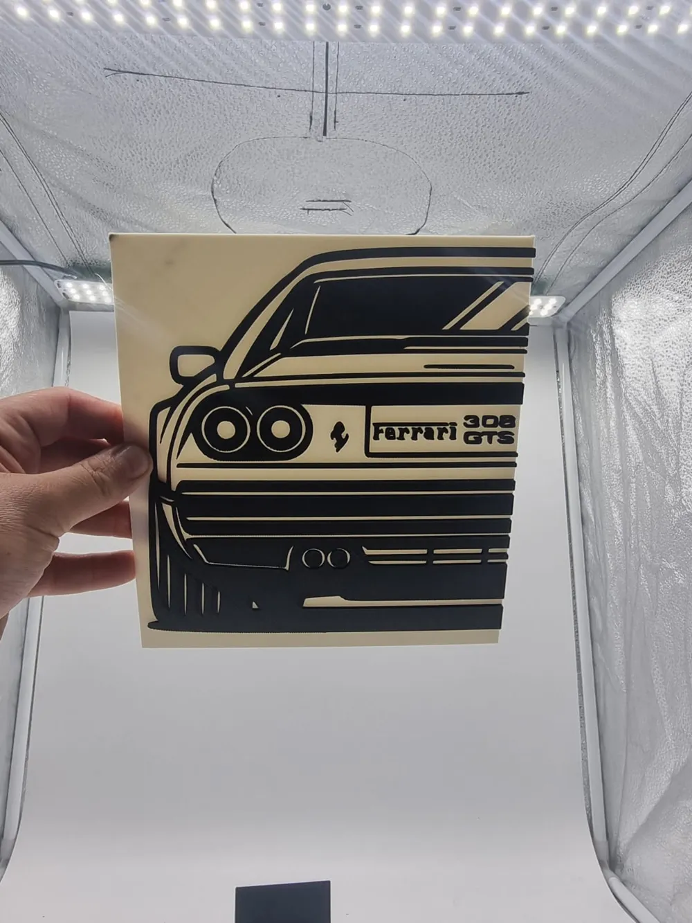 2D Wall Art Ferrari 308 GTS by R.Werner Print MakerWorld: Download Free ...