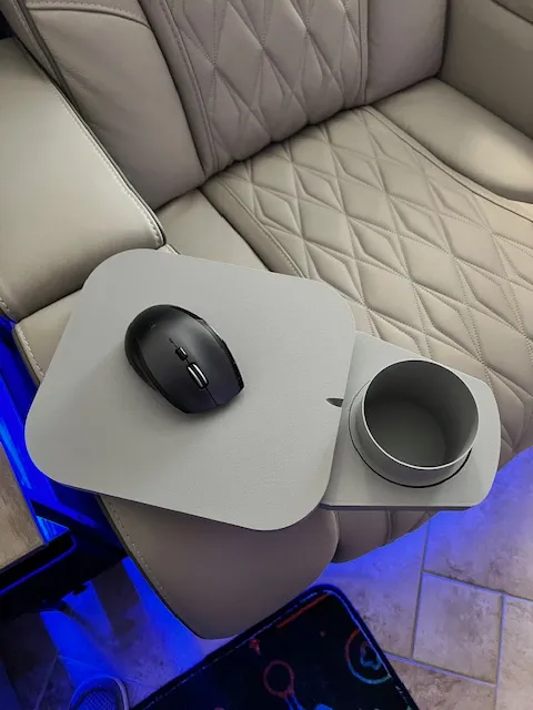 Cup Holder Tray Table, Mouse Pad, HOTAS Mount - Free 3D Print Model ...
