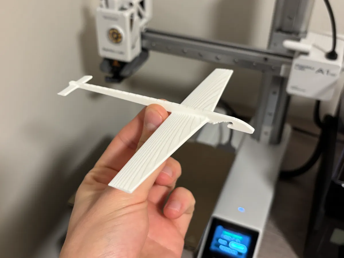 Glidr Zero -- 7g Glider (30 min print) - Free 3D Print Model - MakerWorld