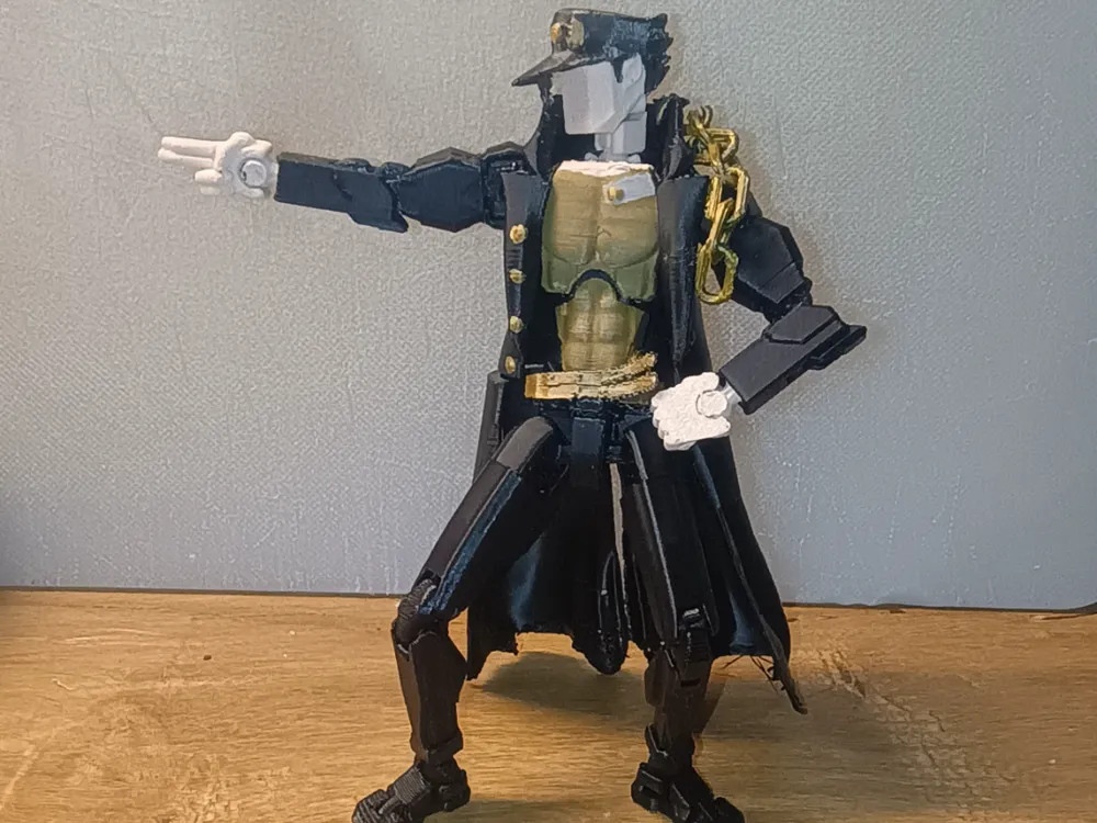 Dummy 13 Jotaro Kujo (Jojo's Bizarre Adventure) - Modelo gratuito para ...