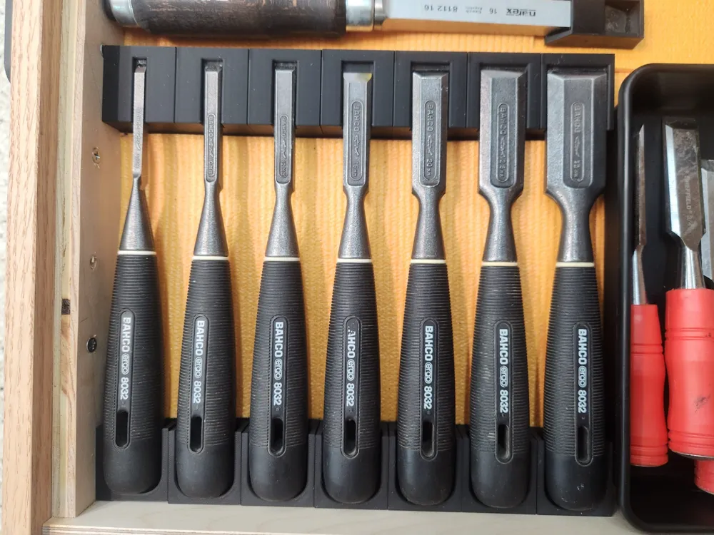 Bahco Chisel Set Holder by CarlosWorkshopHaven - MakerWorld