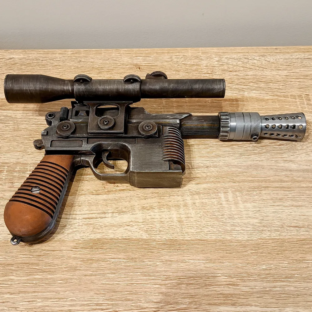 Star Wars Hero DL-44 ANH Blaster-Moving Trigger by ASTDrones MakerWorld ...