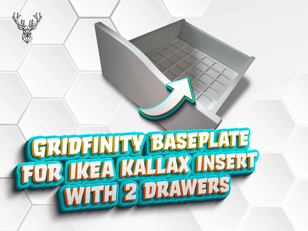 Gridfinity Baseplate for IKEA Kallax Insert by It's Agent MCK MakerWorld: Download Free 3D Models