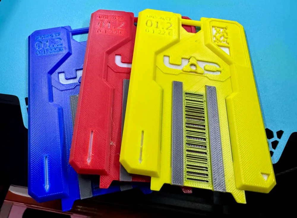 DOOM KeyCards - Red, Blue & Yellow Set Remixed by vidguide - MakerWorld