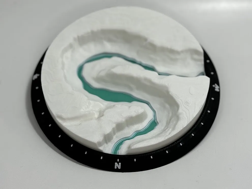 Horseshoe Bend - TinyTopo - Free 3D Print Model - MakerWorld