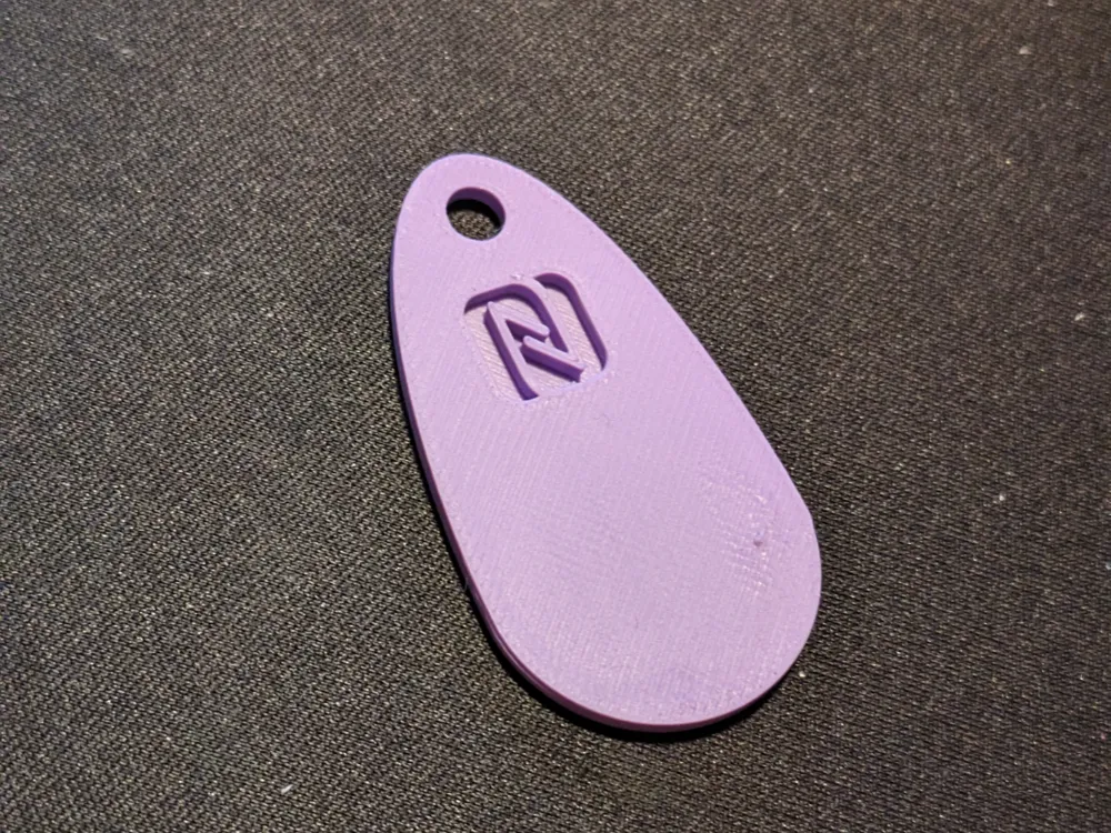 NFC-Tag Keychain by Dosimo - MakerWorld