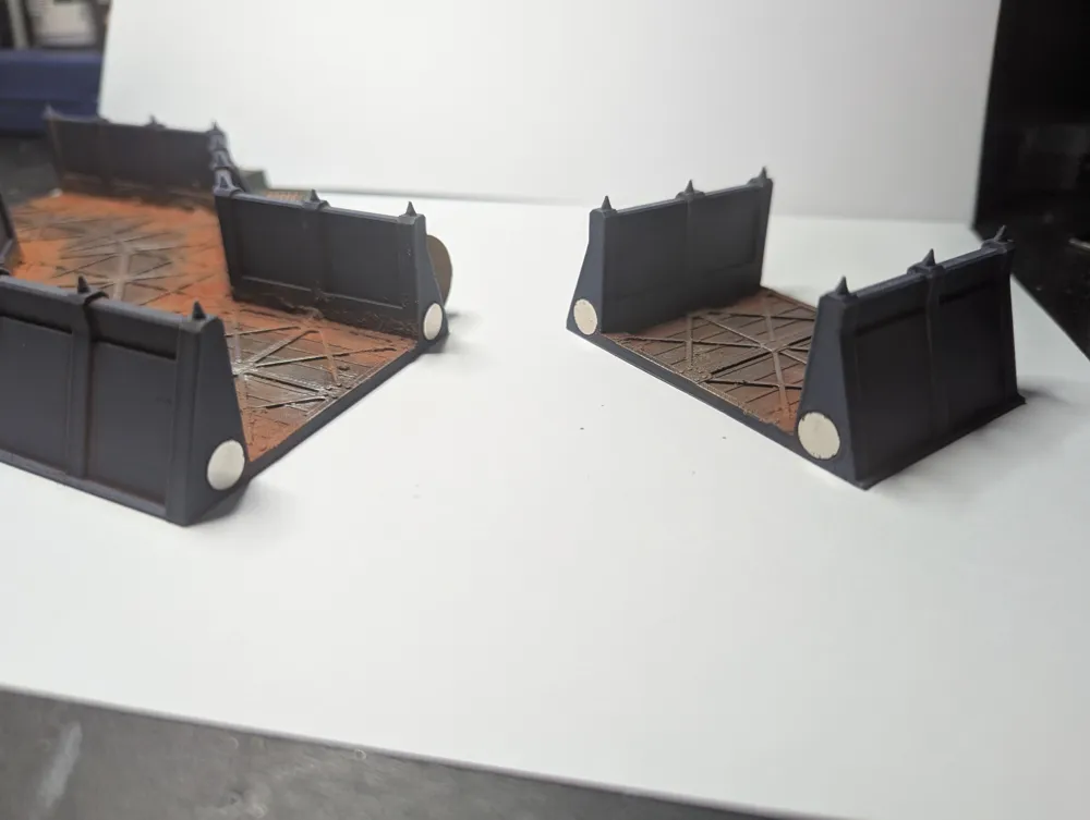 Modular Magnetic Trench by Two goblins in a trench coat - MakerWorld