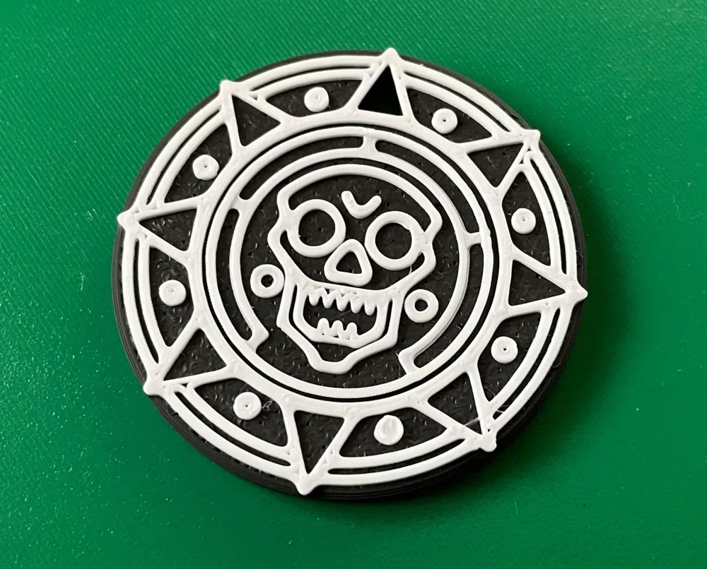 Fidget coin keychain - Free 3D Print Model - MakerWorld
