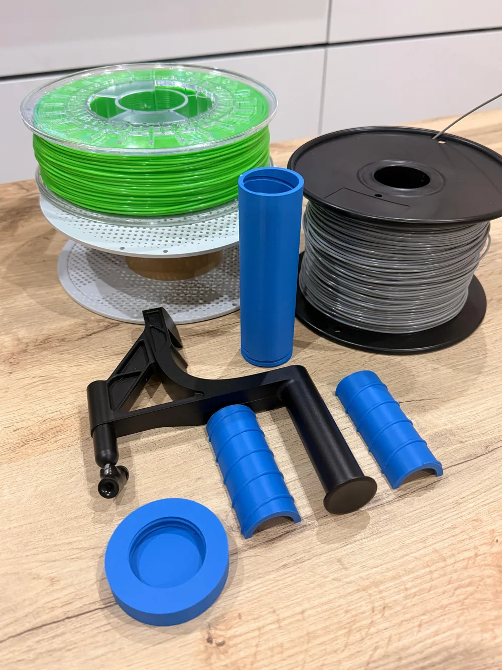 H2S / H2D Spool Holder Enlarger Kit by MaLaVa MakerWorld: Download Free ...