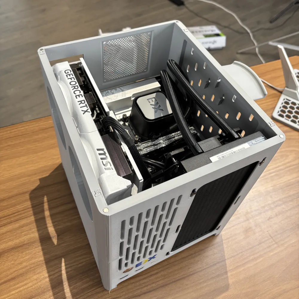 ITX Computer Case – 240mm AIO, Full Size GPU - Free 3D Print Model ...