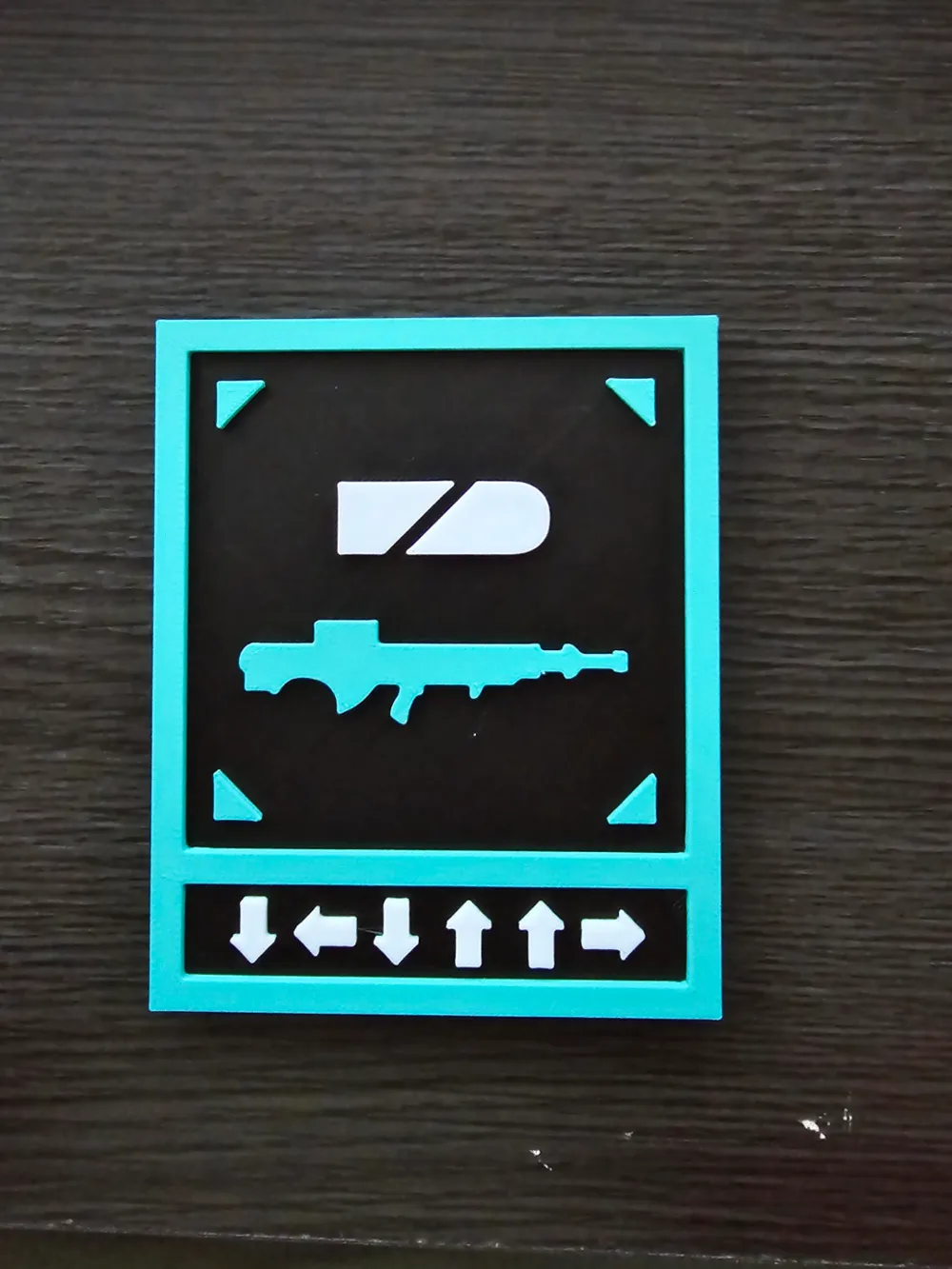 Magnetic Helldivers 2 Autocannon Plaque Remixed by BriOWN154 - MakerWorld