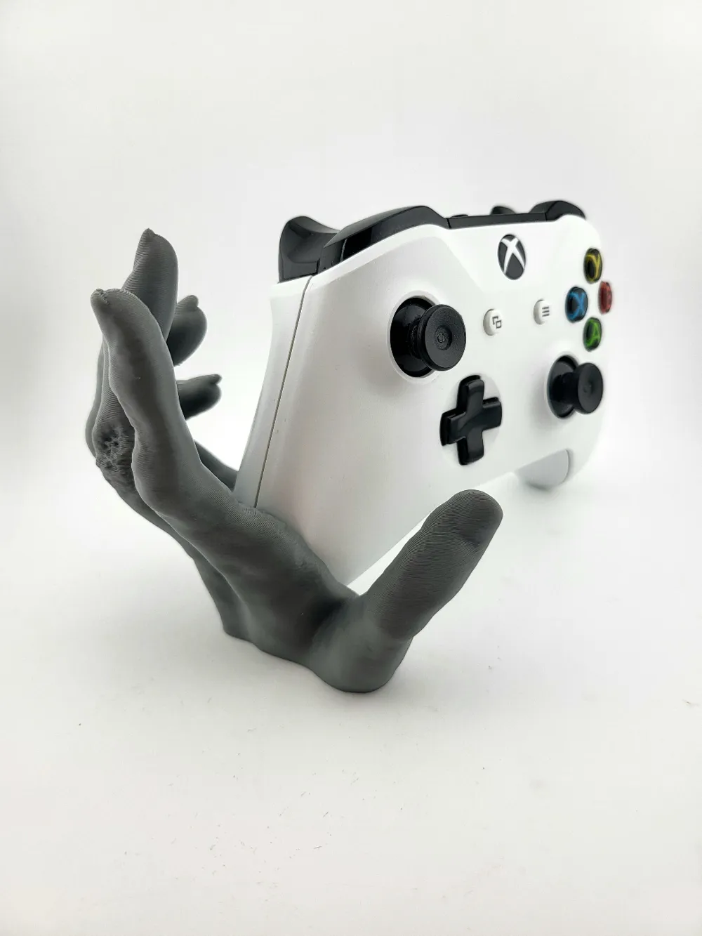 Xbox controller zombie hand joystick stand by Mad power MakerWorld ...