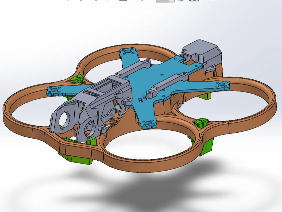 bee25 frame printed version by allengta MakerWorld: Download Free 3D Models