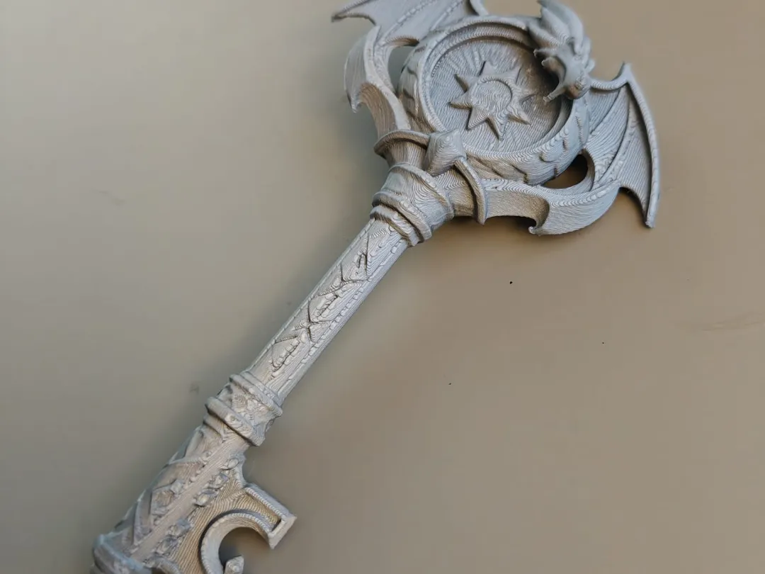 DnD dragon key prop - Free 3D Print Model - MakerWorld