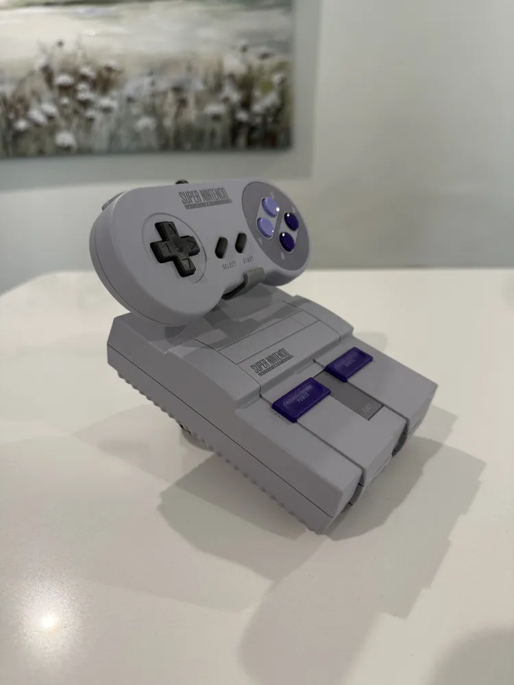 SNES Mini Console Display Stand - North America by Arniel86 MakerWorld ...