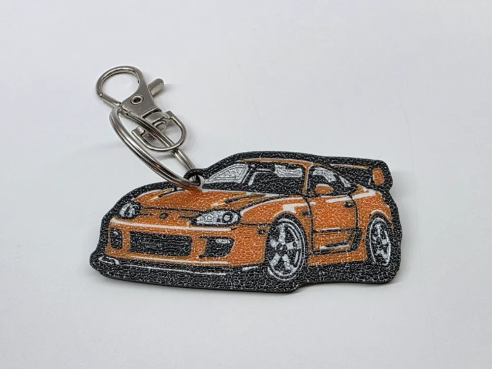 mk4 supra keychain - Free 3D Print Model - MakerWorld