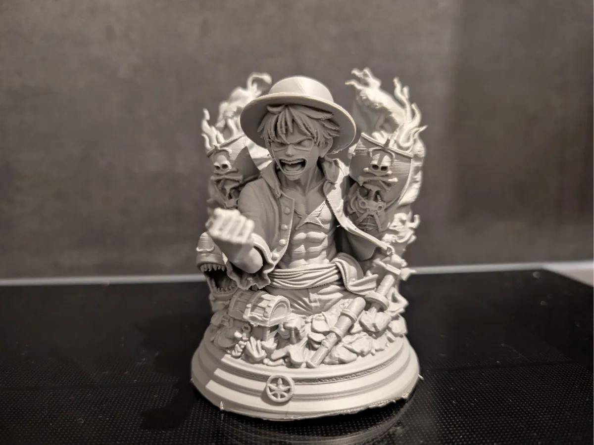 Luffy dio/bust - Free 3D Print Model - MakerWorld