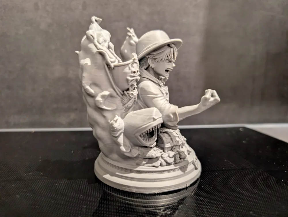 Luffy dio/bust - Free 3D Print Model - MakerWorld