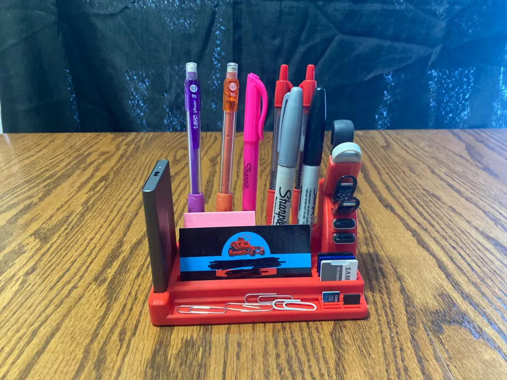 Desk Organizer for Engineers by Small Rammer - MakerWorld