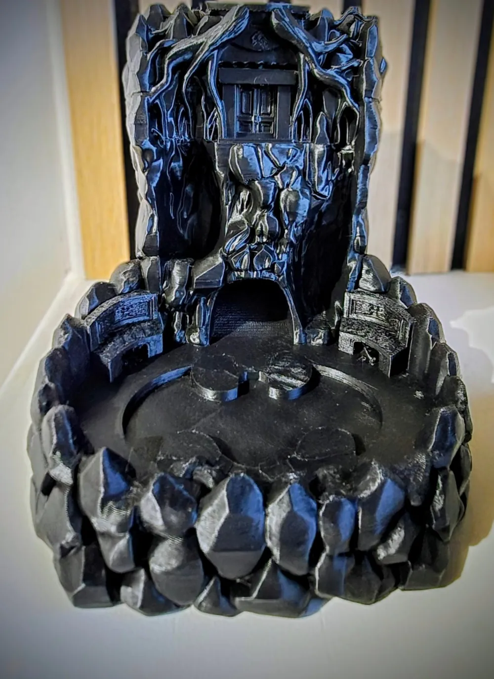Batcave dice tower - Free 3D Print Model - MakerWorld