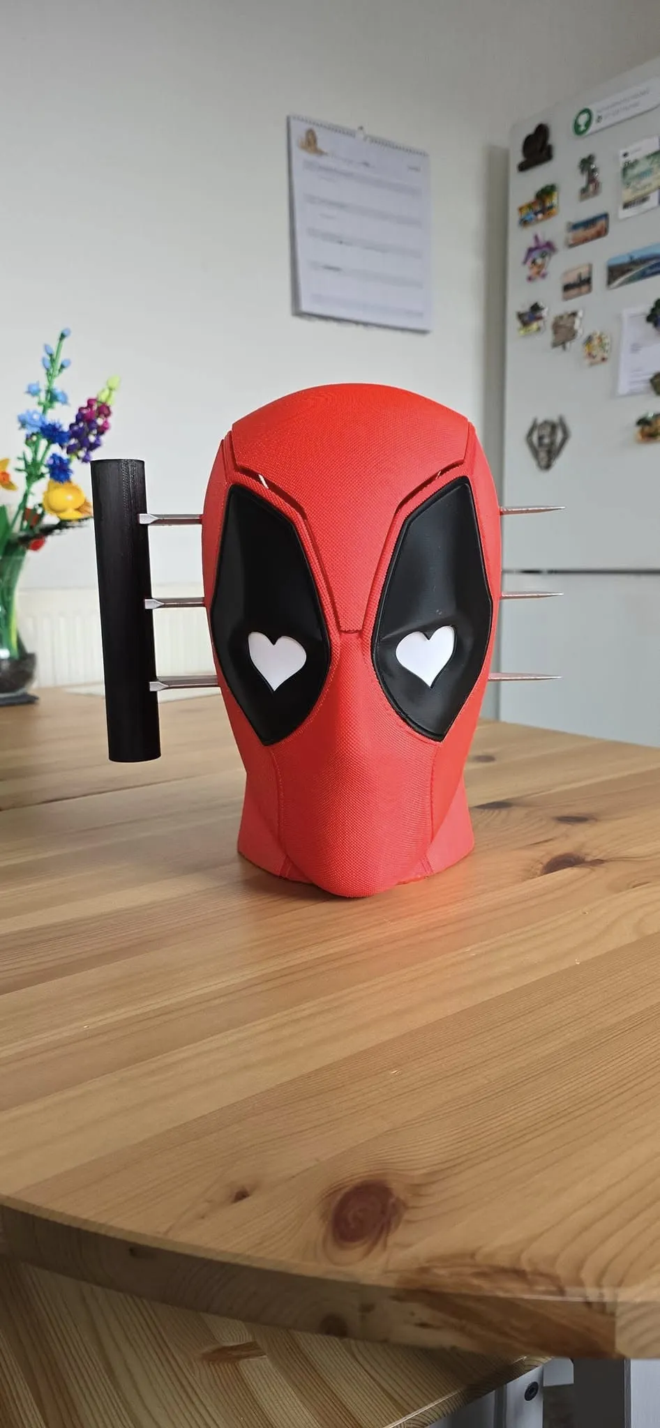 Deadpool Popcorn Bucket with Wolverine Claw handle Remixed by sam ...