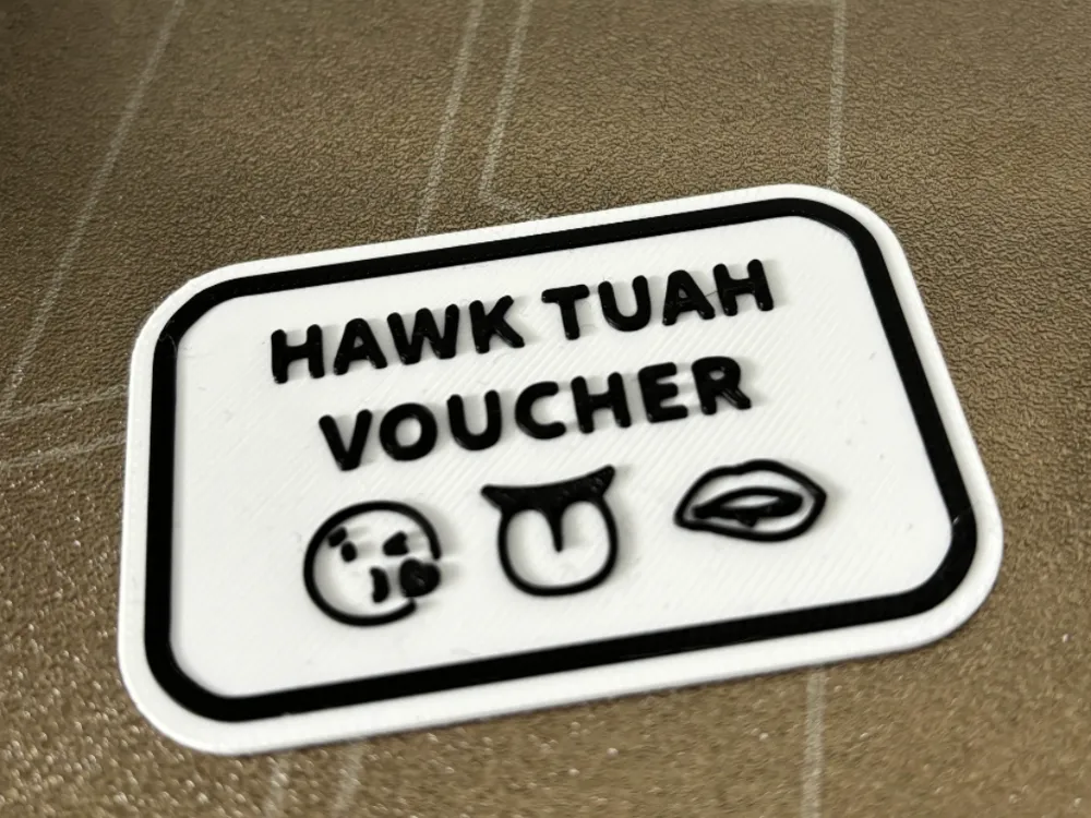 Hawk Tuah Voucher by Multi - MakerWorld