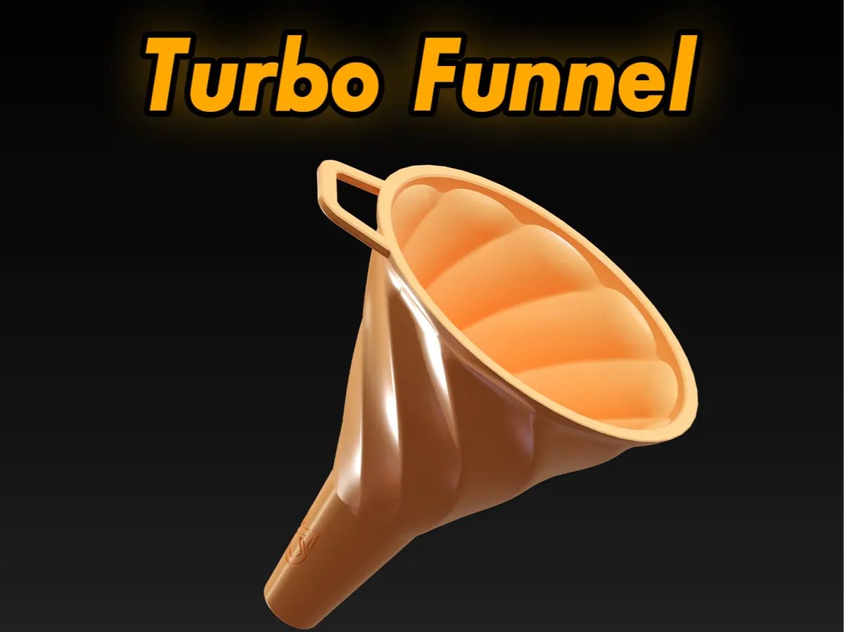 Turbo Funnel - Free 3D Print Model - MakerWorld