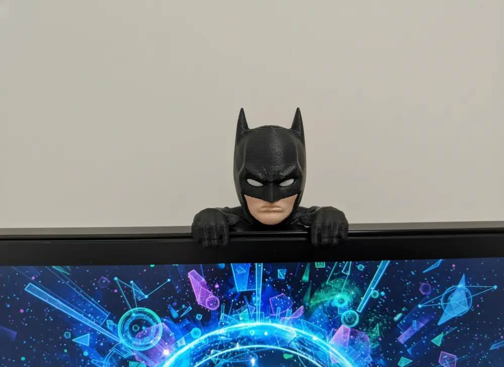 Batman Monitor - Free 3D Print Model - MakerWorld
