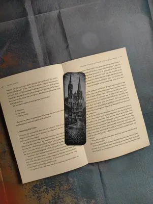 Chartres Cathedral Bookmark - Free 3D Print Model - MakerWorld