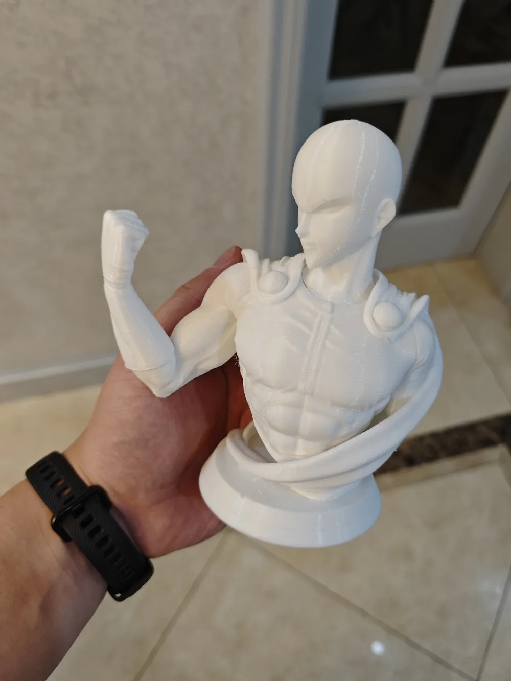 One Punch Man figurine, anime, multipart, easy to assemble, glue ...