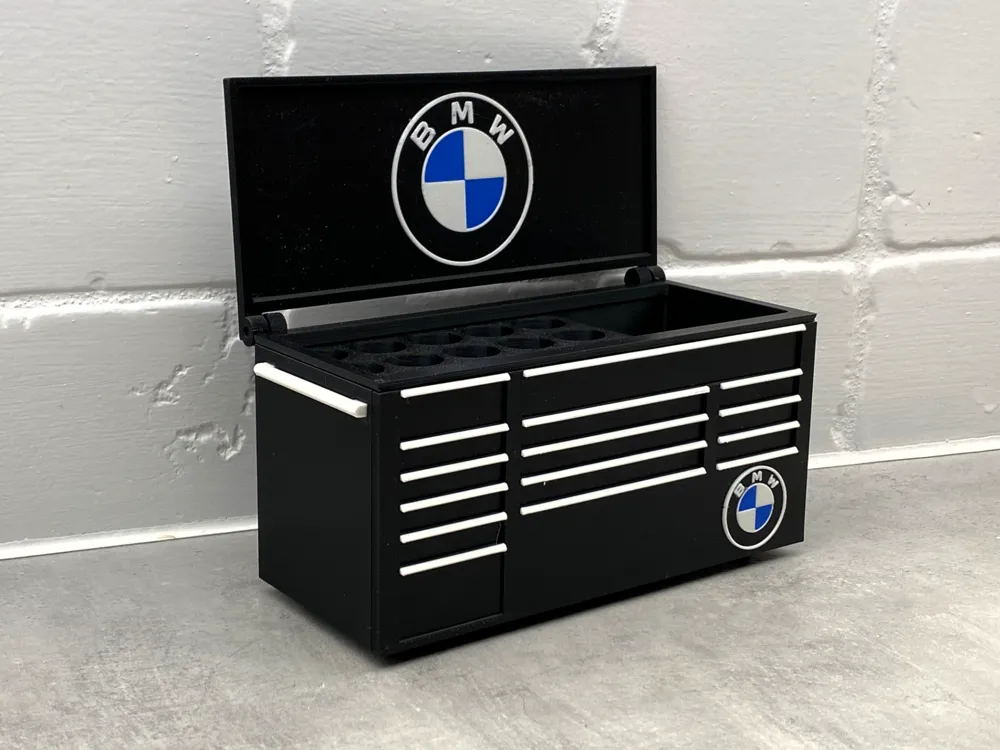 BMW inspired fanart desk Work Toolbox Pen Holder by Mrtk1970 MakerWorld ...