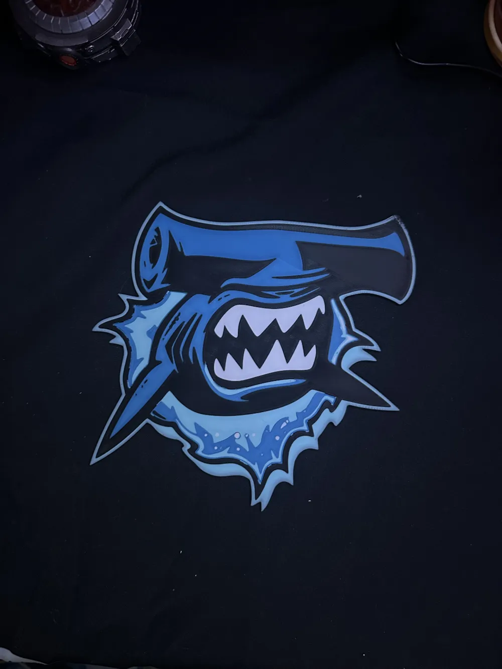 Hammerhead Shark 2D Art & Keychain by Release The Fleet - MakerWorld