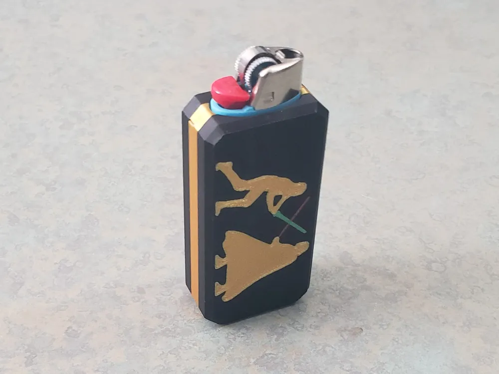 Star Wars Bic Lighter Case. - Free 3D Print Model - MakerWorld