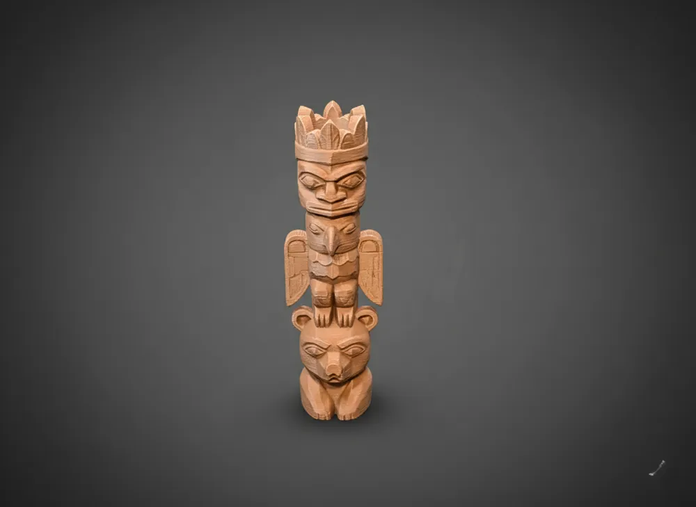 Fun Totem Pole - Free 3D Print Model - MakerWorld