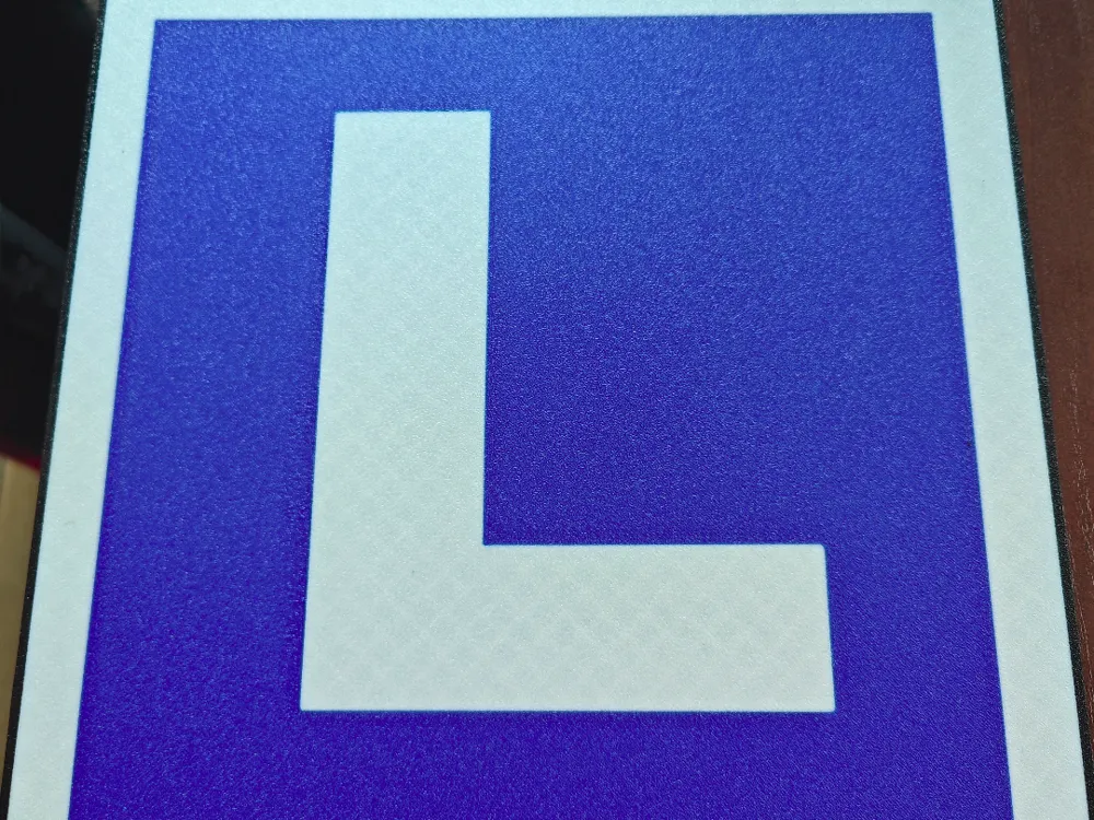 driving school sign plate 200x200 by Adrian - MakerWorld
