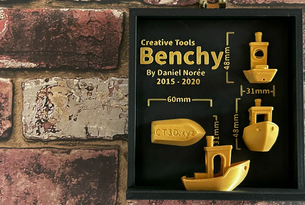 Benchy wall display by Seeker3D MakerWorld: Download Free 3D Models
