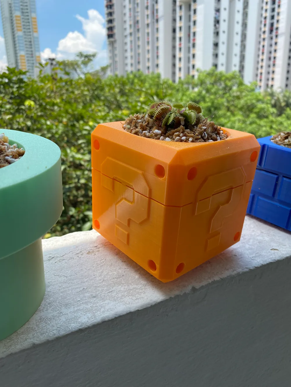 Super Mario Self-Watering Pots by Supergrapher - MakerWorld