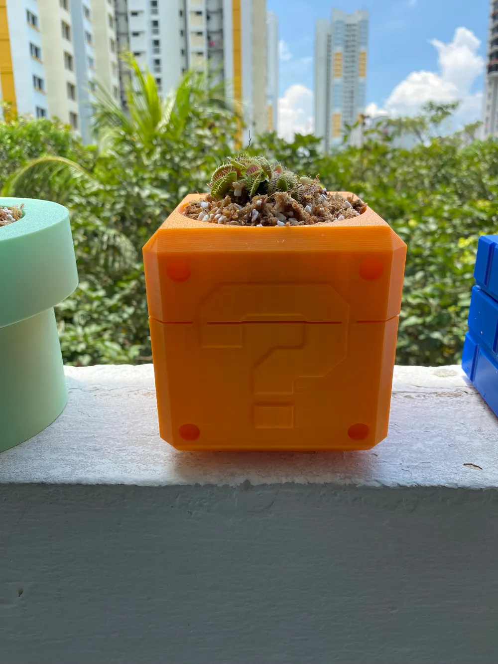 Super Mario Self-Watering Pots by Supergrapher - MakerWorld