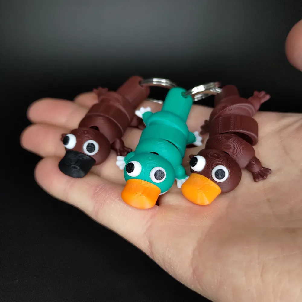 Flexi Cute Platypus - Free 3D Print Model - MakerWorld