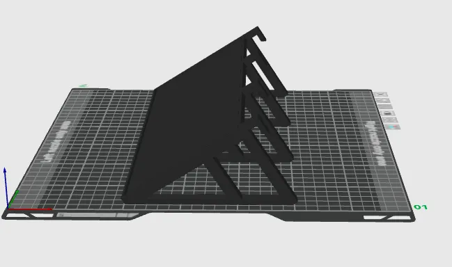 Grid Wall Display Shelf - Free 3D Print Model - MakerWorld