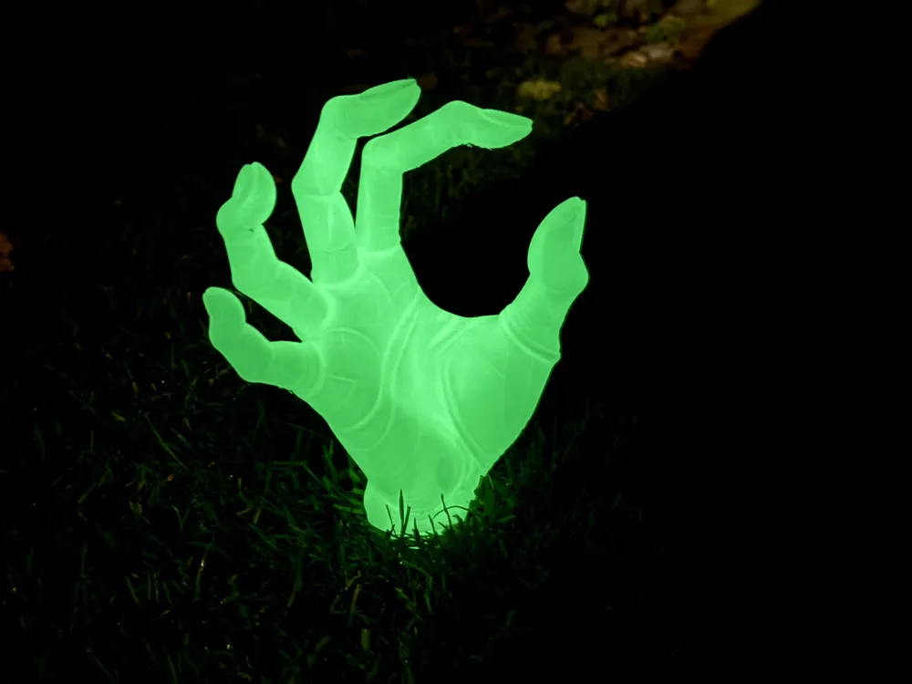 Halloween Zombie Hand - Free 3D Print Model - MakerWorld
