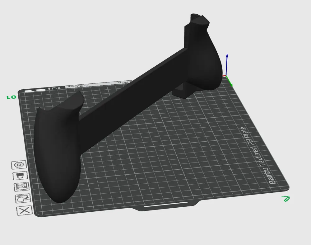Ninteno Switch 2 Grip V1 (no padding) - Free 3D Print Model - MakerWorld